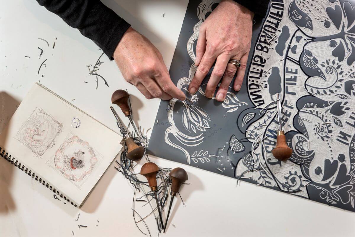 Linocut - Basics of Printmaking Technique - Pronova Academy